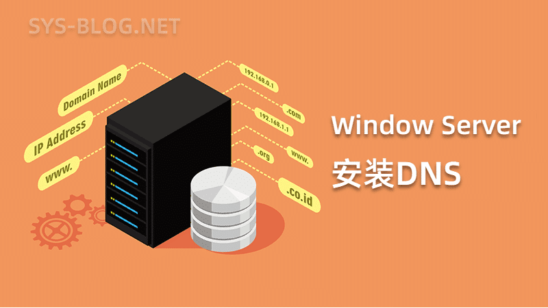 在Windows服务器上安装DNS服务器
